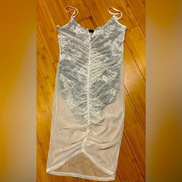 Dresses | Sheer Dress With Body Suit Under | Poshmark